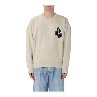 Isabel Marant Rundhals-Strickpullover - - Knitwear - Herren - Grau - S