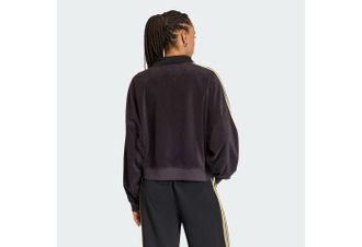 adidas Originals Langarm-Poloshirt TERRY TOWEL V NECK LONG SLEEVES POLOSHIRT (1-tlg)