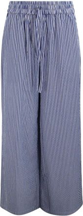 P.A.R.O.S.H. P.a.r.o.s.h., Femme, Pantalons, Bleu, Taille: 40 FR Wide Pantalons