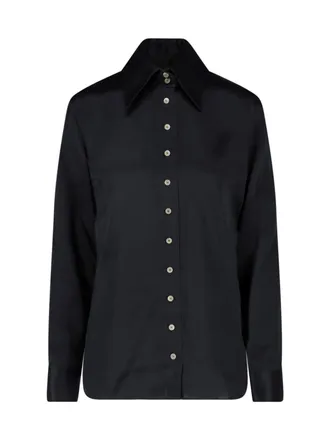 Khaite Satin Shirt Ivy