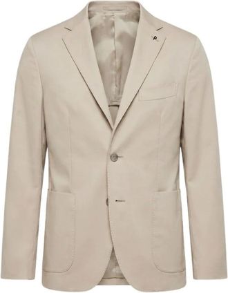PESERICO Homme, Vestes, Brun, Taille: 2XL Blazer Crois&eacute;