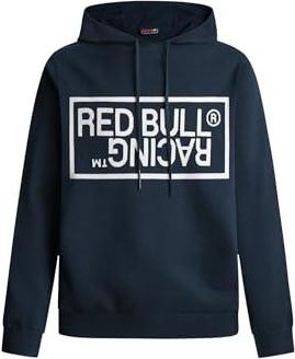 Pepe Jeans London Red Bull Racing X Pepe Jeans RBR Intarsia Logo Knit Hoody Tricots, Blue (Dulwich Blue), M Homme