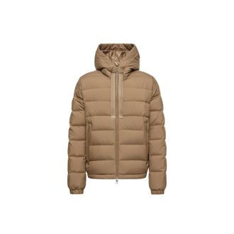 Moncler Moncler Doudoune &Agrave; Capuche Zeflor, Homme, Beige, Taille: 0