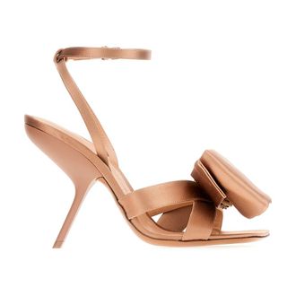 Ferragamo Helena Satin Sandal - - Shoes - Damen - Braun - 36 EU