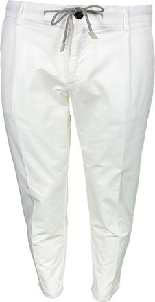Eleventy Pantalons D&eacute;contract&eacute;s - Blanc