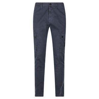 Stone Island Homme, Pantalons, Bleu, Taille: W30 Pantalon droit