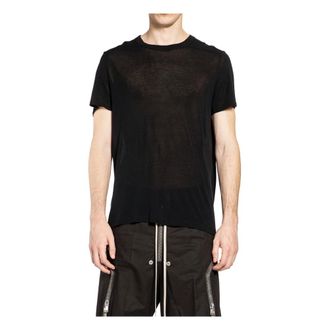 Rick Owens Homme, Tops, Noir, Taille: S Short Level T