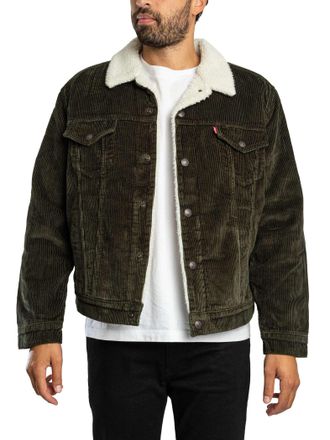 Levi's Truckerjacke Aus Sherpa-Cord Typ 3, Braun