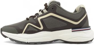 Tommy Hilfiger Homme, Chaussures, Vert, Taille: 41 EU Knit Cleat Runner Trainers