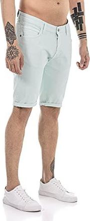 Red Bridge Jean Shorts pour Homme Denim Pantalons Courts Bermuda Menthe W32