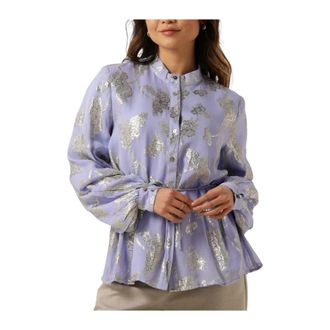 Bruuns Bazaar Juneberry Charlottas Hemd - - Blouses & Shirts - Damen - Lila - XS