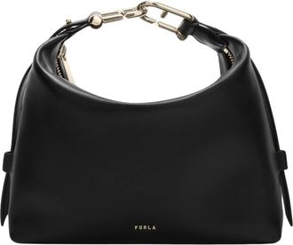 Furla Femme, Sacs, Noir, Taille: ONE Size Tonie Medium Shoulder Bag