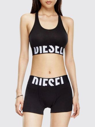 Diesel Soutien-gorge de sport court en coton stretch avec dos nageur