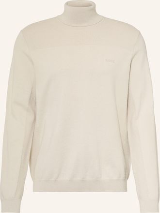 HUGO BOSS Rollkragenpullover Momentum-X beige