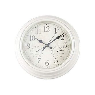 Desconocido B and B Uhr Classic, Wei&szlig;, Komposit, Einheitsgr&ouml;&szlig;e
