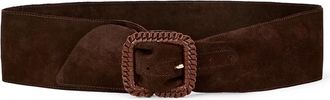 Oltre Femme, Accessoires, Brun, Taille: S/M Suede Belt