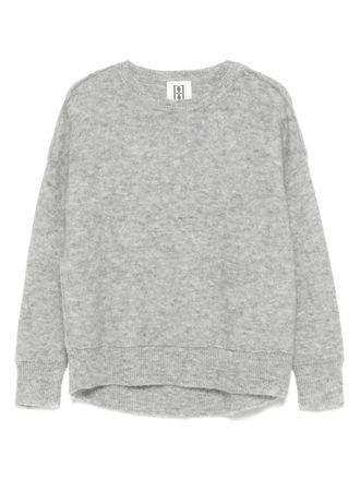 By Malene Birger Pullover aus Woll-Mohairgemisch - Grau