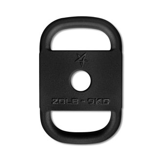 Yes4All XY59 Gusseisen Ruck Plate Gewichte, 9 KG - NEUES DESIGN