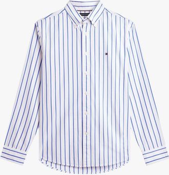 Tommy Hilfiger Chemise ray&eacute;e droite en coton