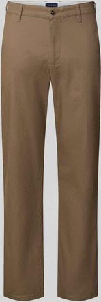 Christian Berg Straight Fit Stoffhose aus Baumwoll-Mix
