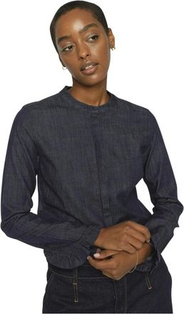 Mos Mosh MOS Mosh, Femme, Blouses et Chemises, Bleu, Taille: 42 FR Chemises en jean