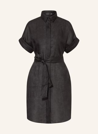 van Laack Van Laack Hemdblusenkleid Vl-Kailyn-Brlv Aus Leinen schwarz