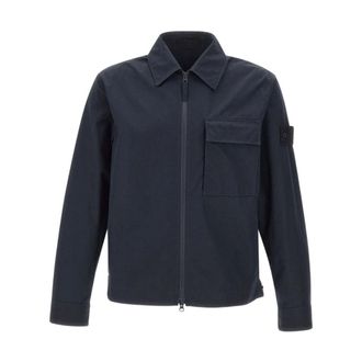 Stone Island Herren, Jacken, Blau, MGr&ouml;&szlig;e