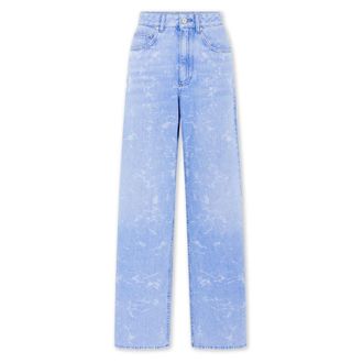 Paco Rabanne Verwaschene Blaue Baggy Denim Jeans - - Jeans - Damen - Blau - W27