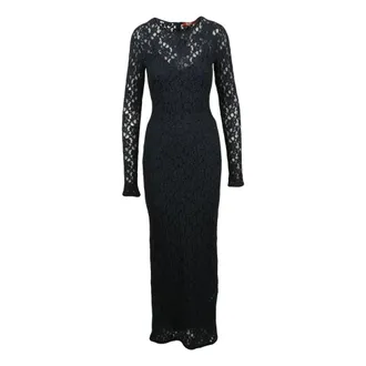 Max Mara Femme, Robes, Bleu, Taille: 40 FR Robe Sarta Boucl&eacute;