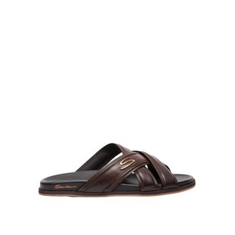 Santoni Sandales - Homme - Chaussures - Noir - Taille: 43 EU
