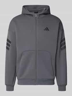 adidas Sweatjacke mit Kapuze