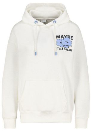 Sublevel Hoodie mit It Is What It Is-Print und Tasche f&uuml;r Damen (1-tlg) Baumwolle Normal Fit Kapuze bedruckt w&auml;rmend