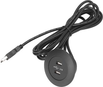 Emoshayoga Sofa USB-Ladebuchse, Effizienter Schaltkreisschutz, Dual-Ports-Buchse f&uuml;r den Heimgebrauch, Intelligentes Laden f&uuml;r Alle Mobiltelefone, ABS-Material (