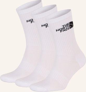 The North Face 3er-Pack Sportsocken Multi Sport Cush Crew weiss