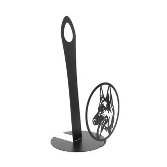 Cabilock Iron Paper Towel Rack Haushalts-standhalter Stabil F&uuml;r K&uuml;chentisch B&uuml;ro Hotel Rollpapierhalter Mit Kreativem Tierdesign Langlebig Und Praktisches Aufb