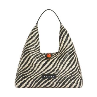 Marni Femme, Sacs, Noir, Taille: ONE Size Tote Small