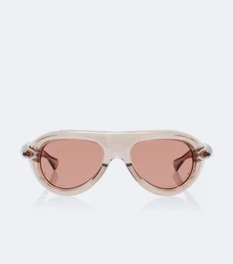 Bottega Veneta Lunettes de soleil aviateur Sardine