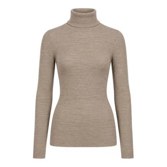 Max Mara Maglia Canottiera Top - Femme - Pulls - Beige - Taille: 42 FR
