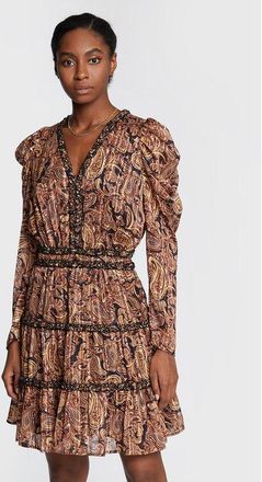 Liu Jo Kleid f&uuml;r den Alltag WF2526 T3260 Braun Regular Fit