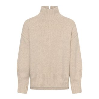 Soaked In Luxury SLMoline Rollkragenpullover - - Knitwear - Damen - Beige - XS