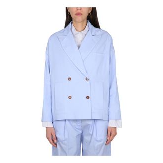 JEJIA Femme, Vestes, Bleu, Taille: 40 FR Charlotte Blazer