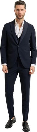 Mulish Homme, Costumes, Bleu, Taille: 8XL Costume Drop4 crois&eacute;