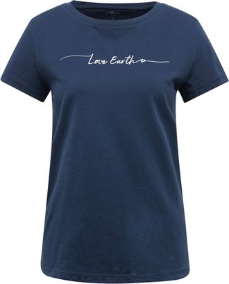 Mavi Love Earth Printed TOP; Dress Blue