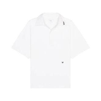 Rhude Polo Coupe Ample - Homme - Tops - Blanc - Taille: M