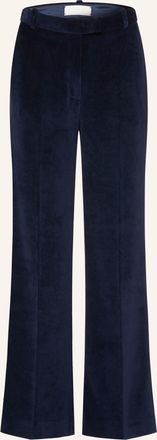 Circolo 1901 Circolo 1901 Marlenehose Aus Samt blau
