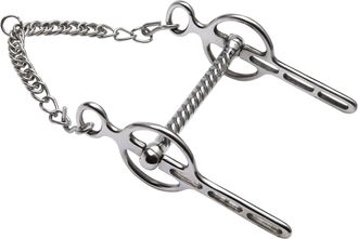 Feeling Liverpool gerades Mundstück halb gedreht, Breite 11,5 cm, Stärke 14 mm, Seitenteile 140 mm, massiv