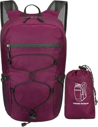 Generic Sac &agrave; dos pour &eacute;cole 10 L Mini sac &agrave; dos quotidien Noir/violet/noir Taille unique, violet, taille unique