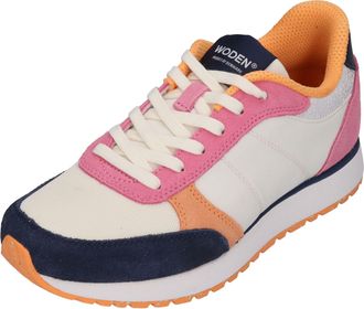 Woden Damenschuhe - Sneakers Ronja WL740 - Navy Papaya, Gr&ouml;&szlig;e:37 EU