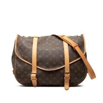 Louis Vuitton Pre-owned Saumur 43 - Femme - Pre-owned - Brun - Taille: ONE Size