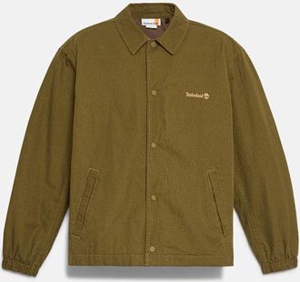 Timberland Isolierte Unisex-Jacke aus gewaschenem Enten-Canvas in Dunkelgr&uuml;n, Gr&uuml;n, Gr&ouml;&szlig;e